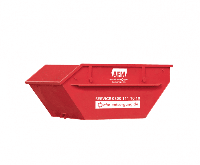 Absetzcontainer mit Deckel 10cbm – AFM Entsorgung
