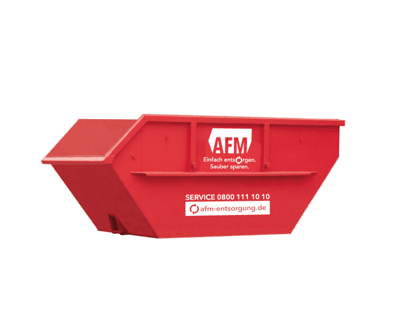 Absetzcontainer mit Deckel 10cbm – AFM Entsorgung